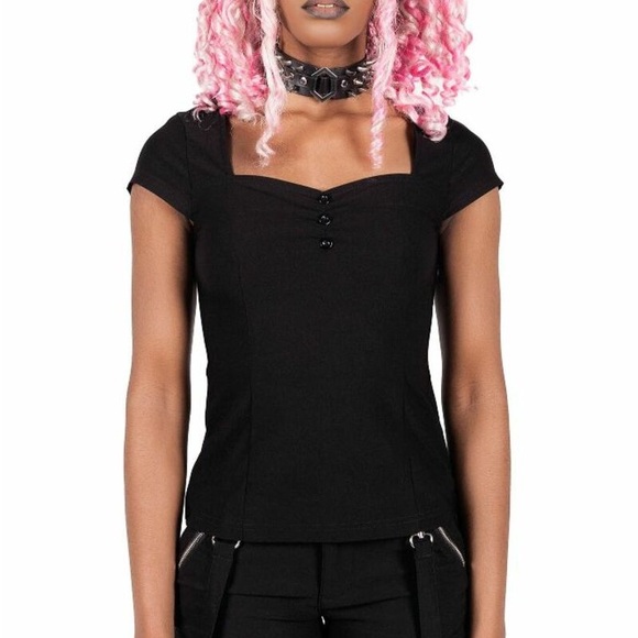 Killstar | Tops | Killstar Wilding Top In Black | Poshmark